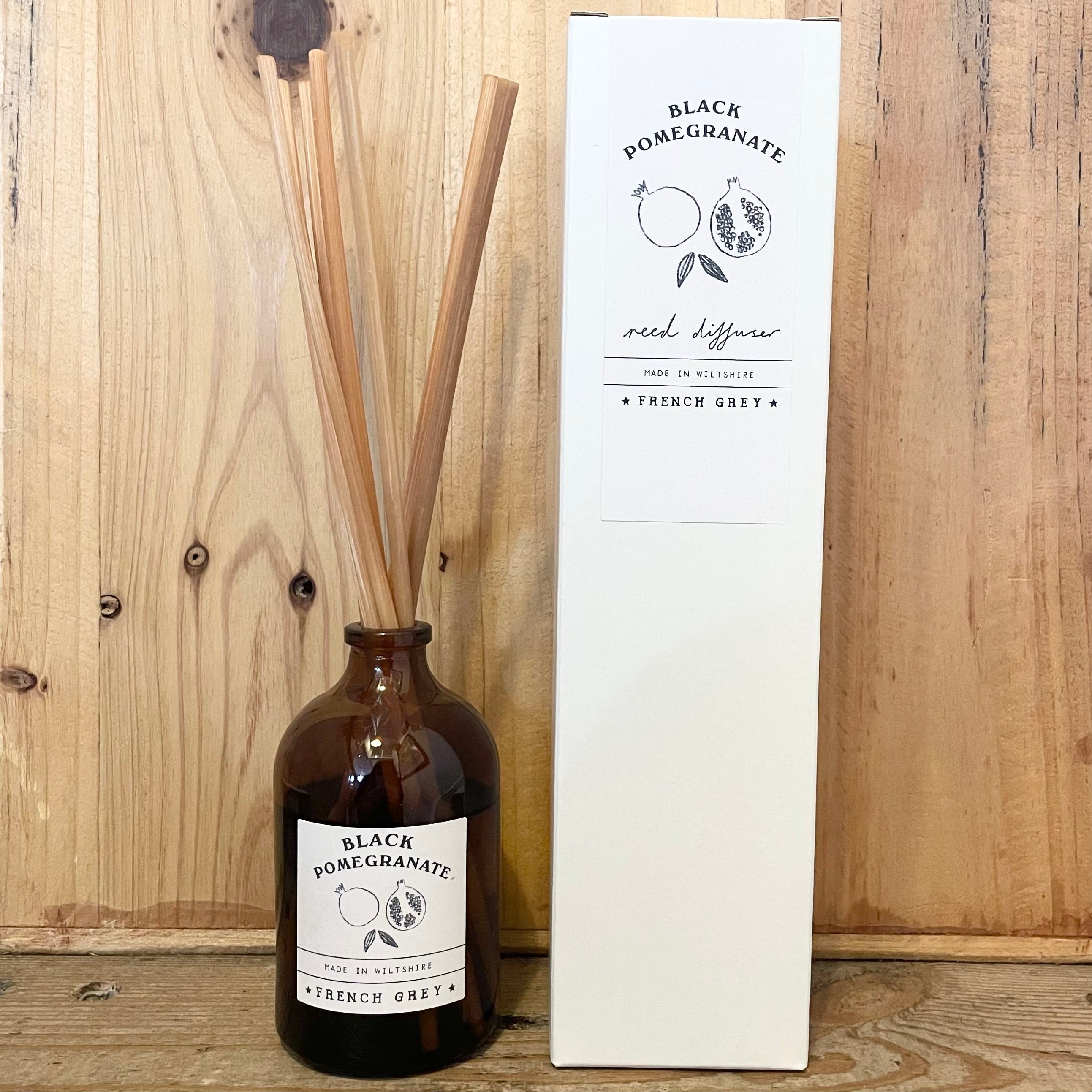 Black Pomegranate Reed Diffuser – French Grey Interiors