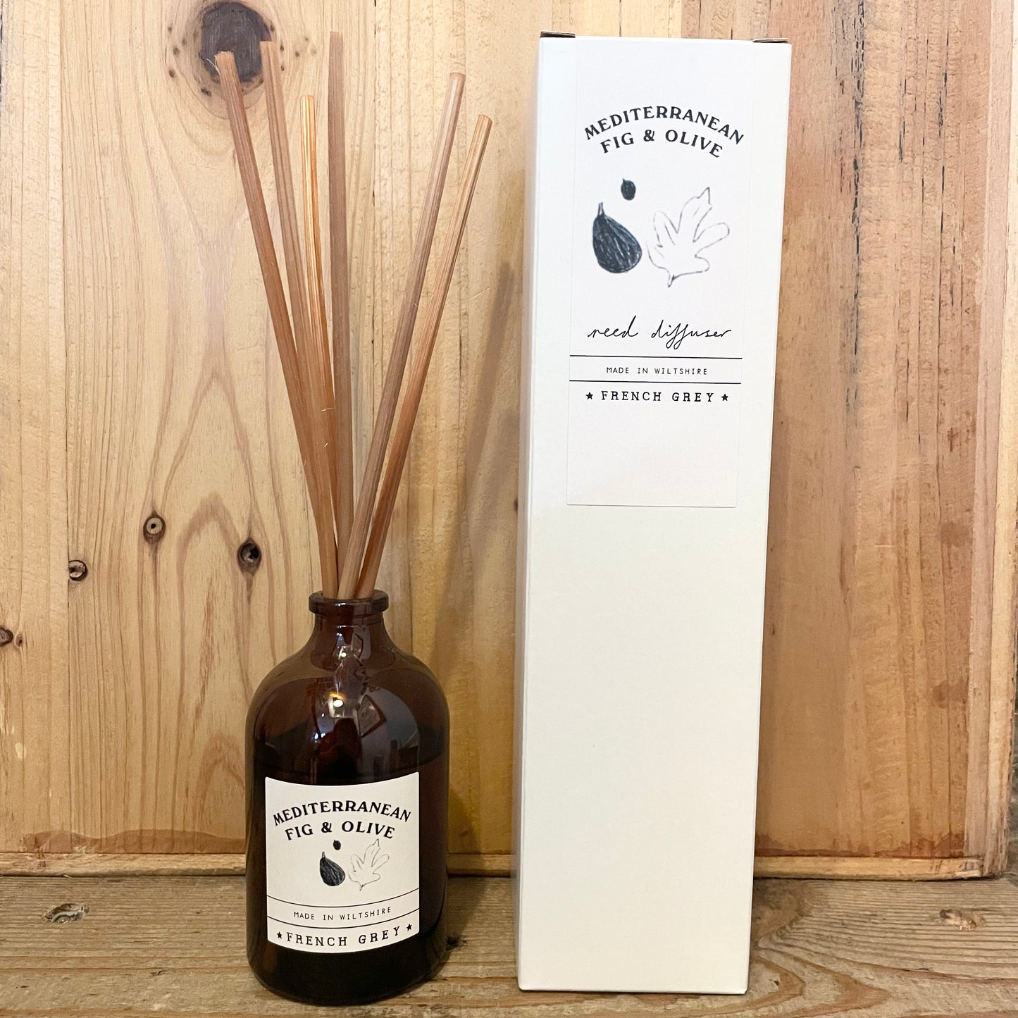 Mediterranean Fig & Olive Reed Diffuser – French Grey Interiors